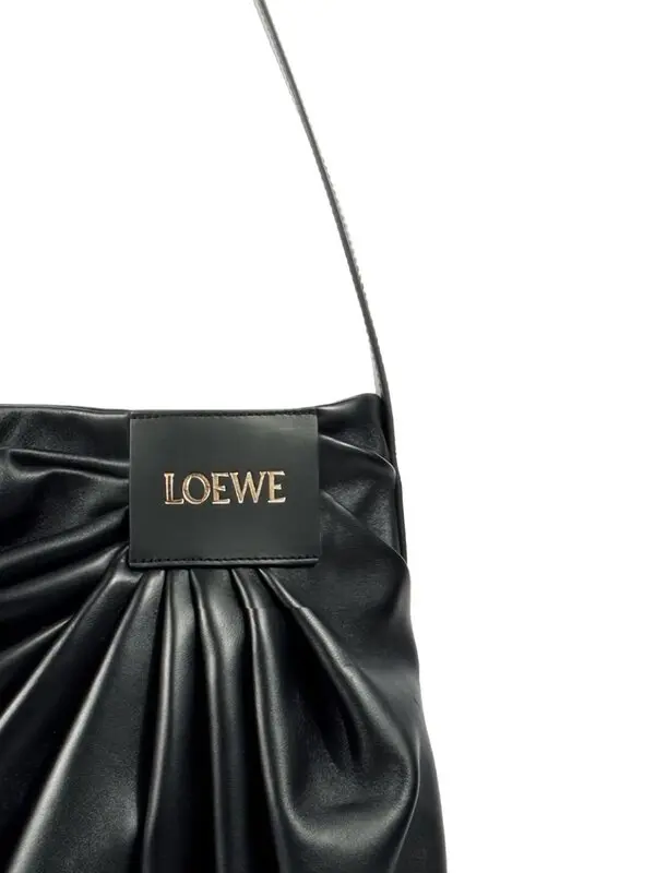 Loewe Draped Leather Tote Bag
