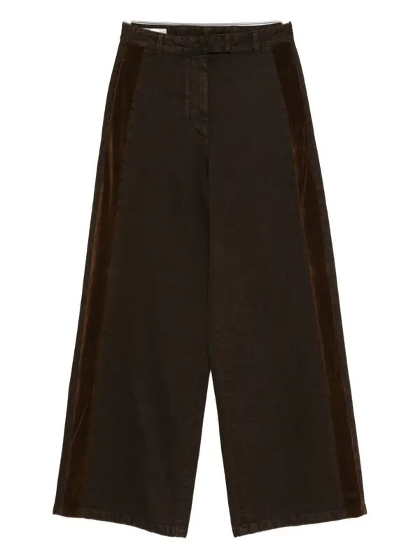 Dries Van Noten Penn Cotton Trousers