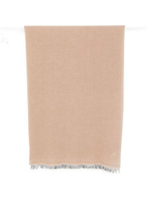 Fabiana Filippi Wool Scarf - Beige
