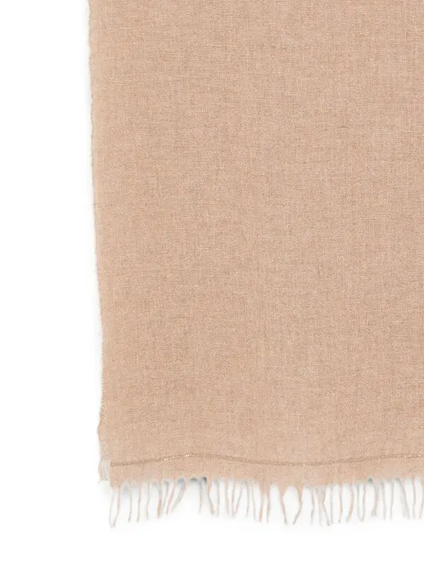 Fabiana Filippi Wool Scarf - Beige