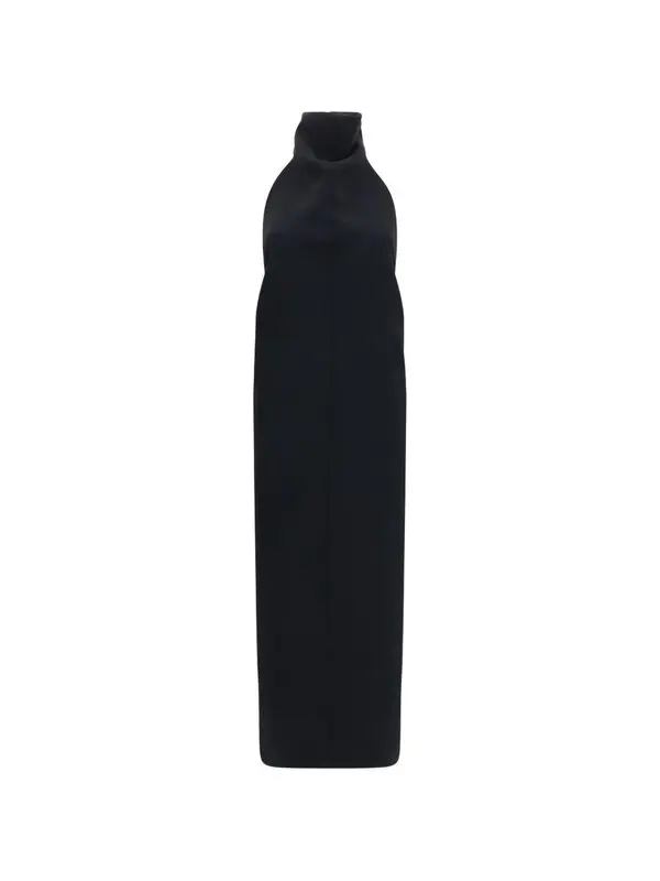 Khaite Roxanne Long Dress - Black