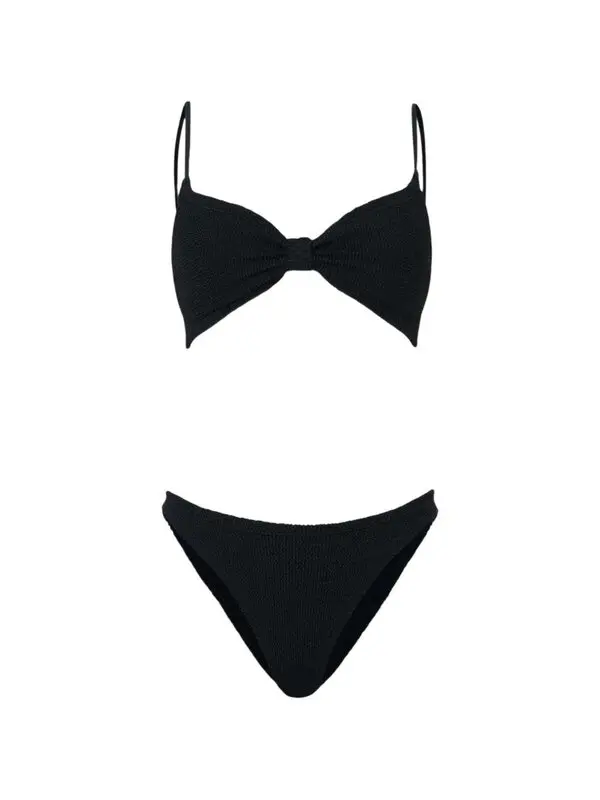 Hunza G Alicia Bikini Set - Black