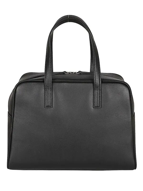 MIZUIRO Leather Boston Bag