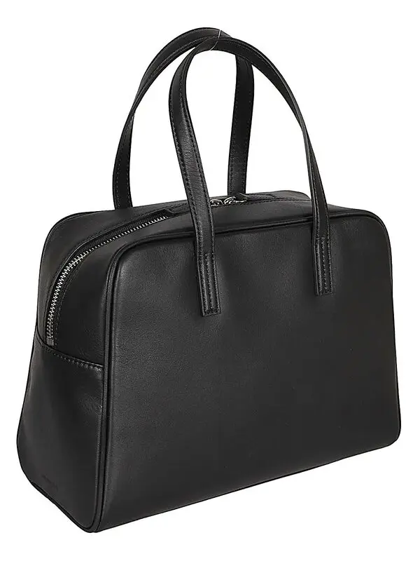 MIZUIRO Leather Boston Bag