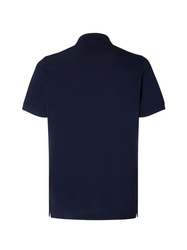 Fendi Polo Shirt With Embroidery - Blue