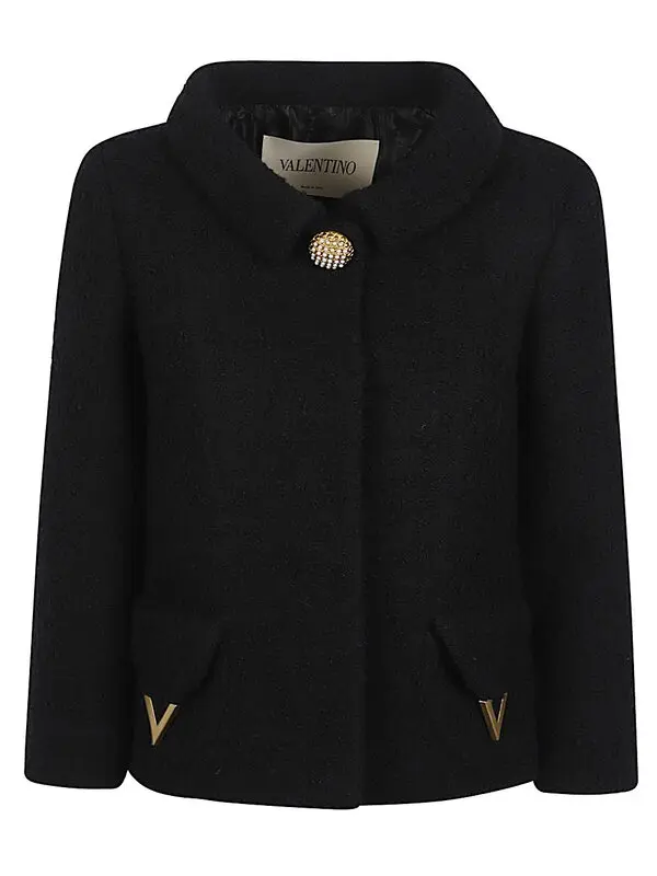 Valentino Garavani Vlogo Signature Wool Jacket