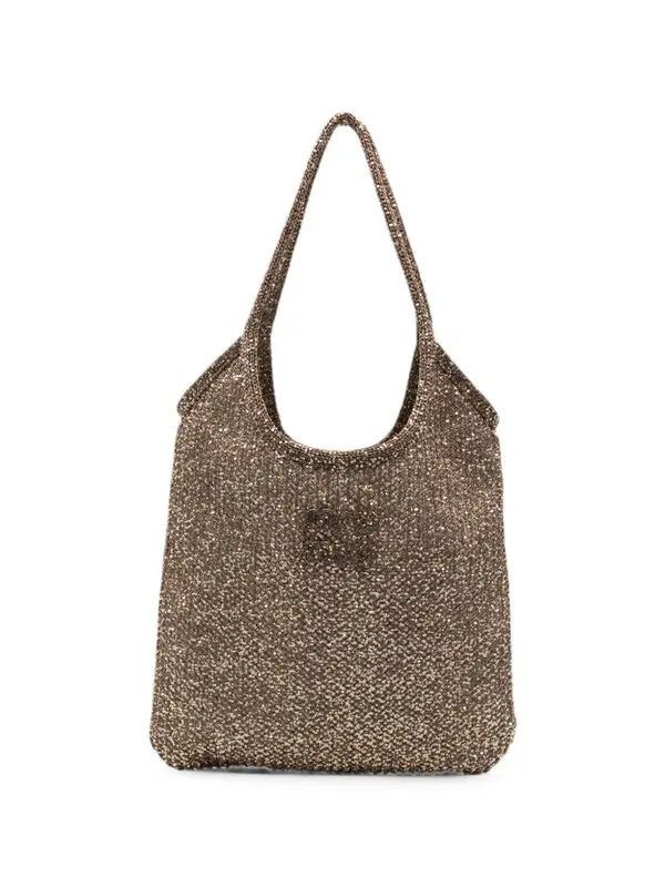 Miu Miu Ivy Sequined Net Shoulder Bag