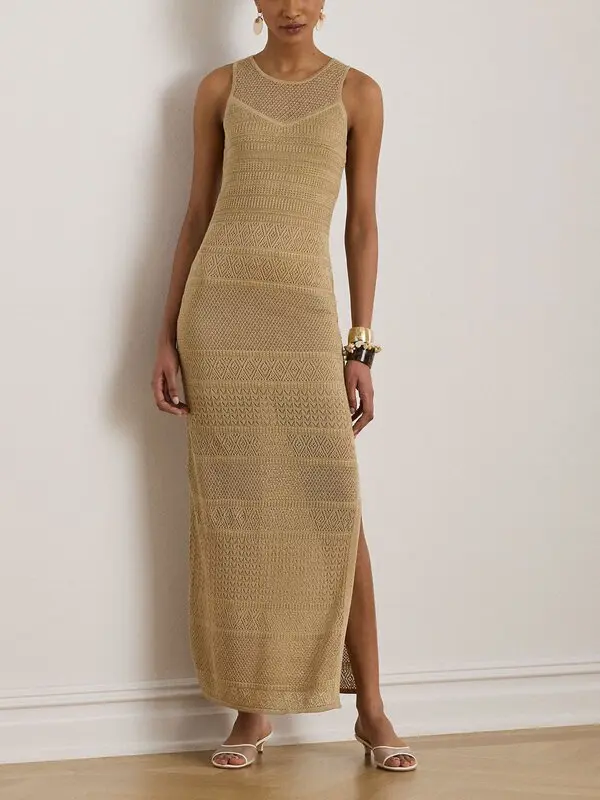Ralph Lauren Sleeveless Maxi Dress