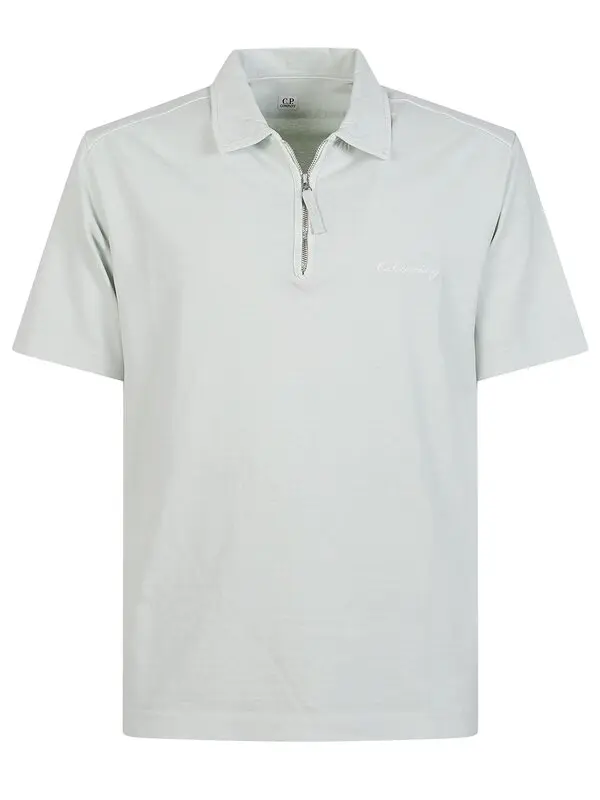 C.P. COMPANY C. P. Company Cotton Polo Shirt - Green
