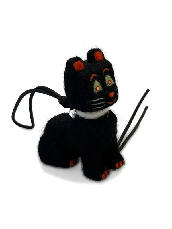 Loewe Cat Charm With Cord Attachment