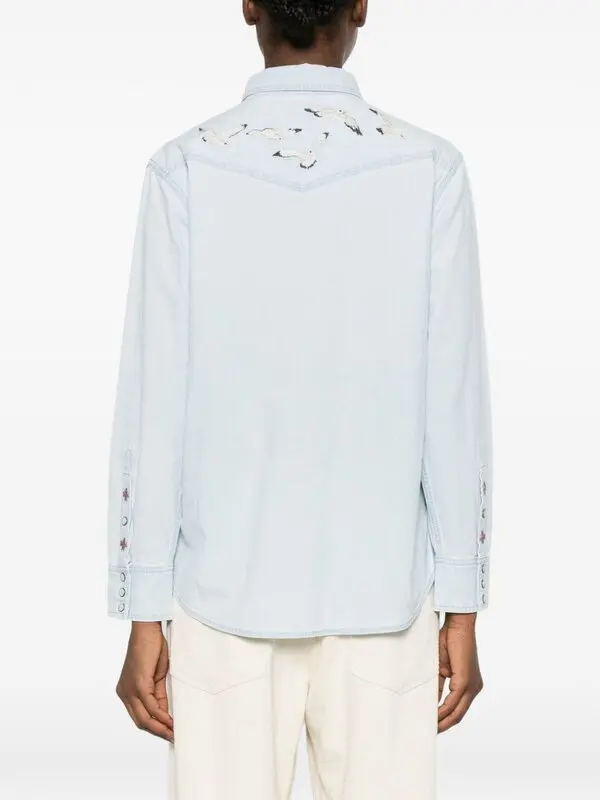 Filson Embroidered Denim Shirt