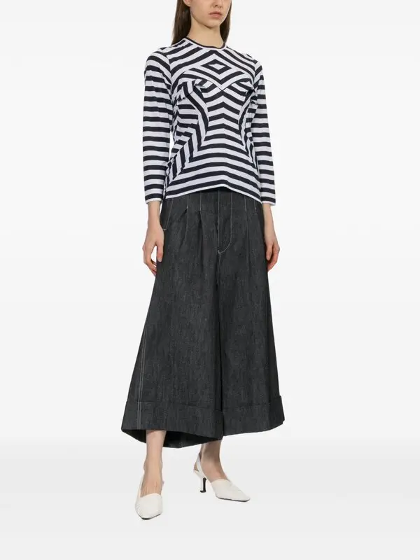 Junya Watanabe Cotton Wide-leg Trousers