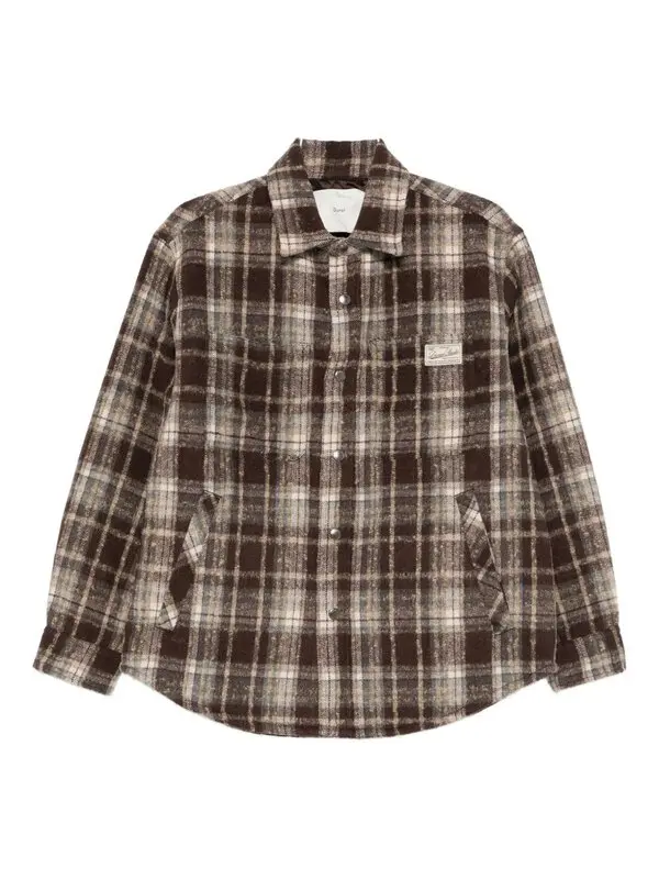 DUNST Flannel Checked Shirt
