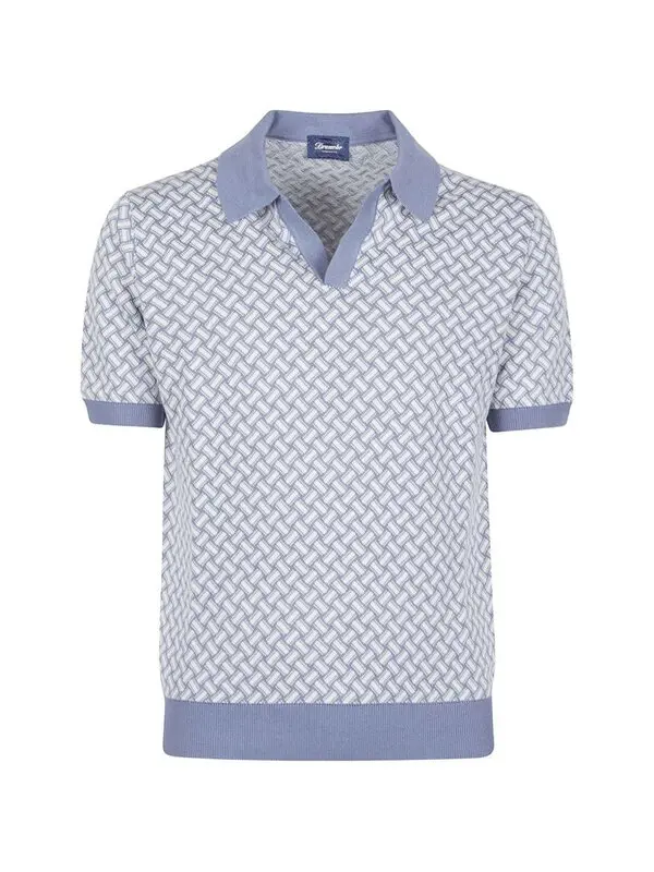 DRUMOHR Knitted Polo Shirt