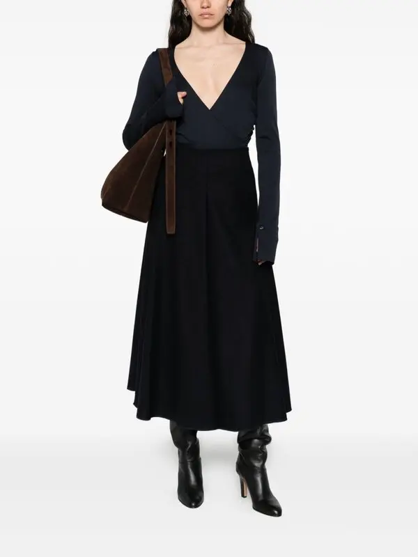 SUSANNE BOMMER Cotton Midi Skirt