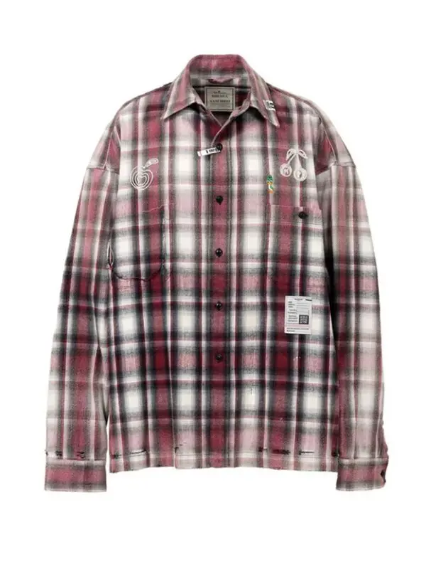 Mihara Yasuhiro Checkered Shirt