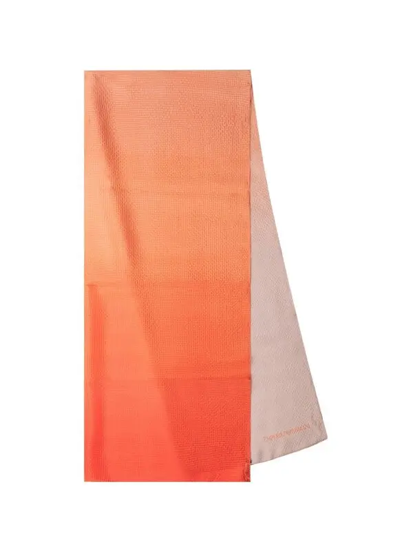 Emporio Armani Printed Stole - Orange