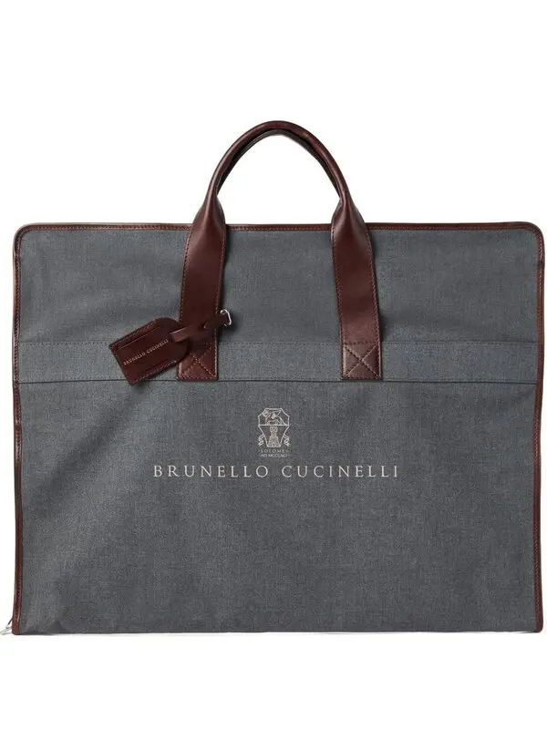 Brunello Cucinelli Suit Cover - Grey