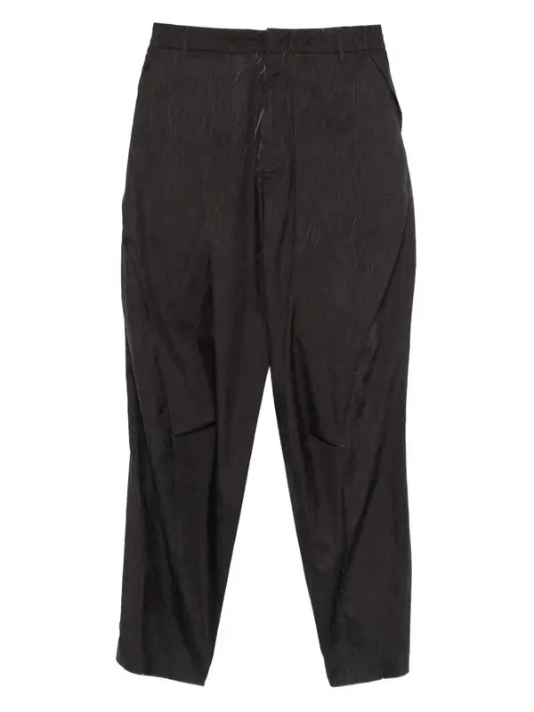 ADER ERROR Trousers With Wrinkled Effect
