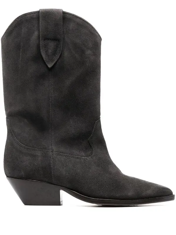 Isabel Marant Étoile Duerto Leather Boots - Black