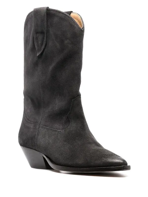 Isabel Marant Étoile Duerto Leather Boots - Black