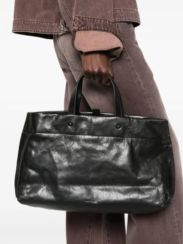 LIHANN GEORGE Elli Leather Tote Bag