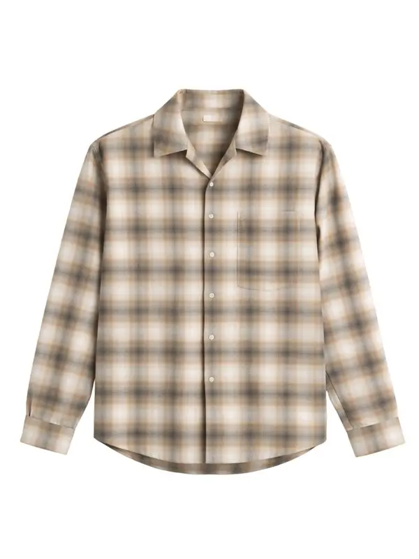 JW Anderson Shaded Checkered Shirt