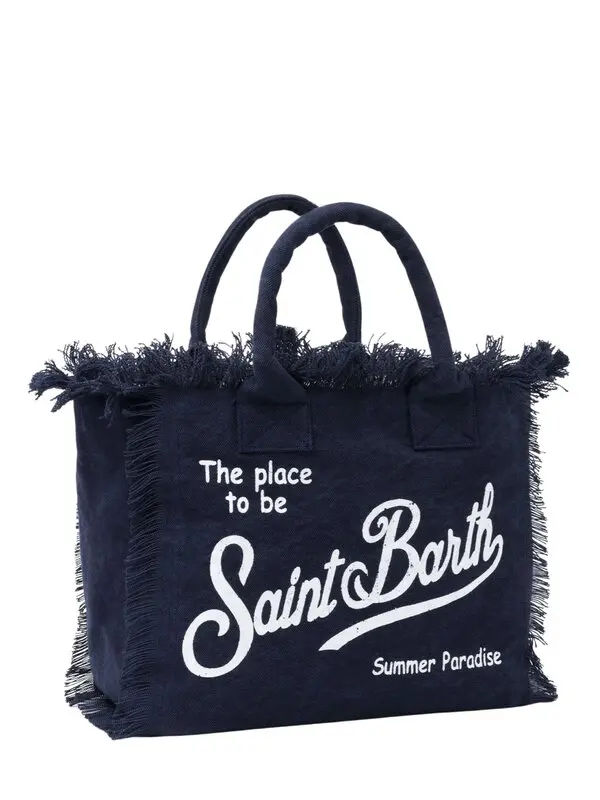 MC2 SAINT BARTH The Place To Be Summer Paradise" Vanity Bag - Blue