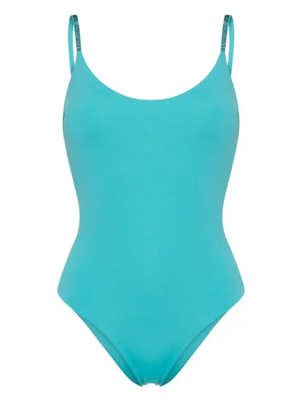 FISICO Embellished One Piece Swimsuit - Green