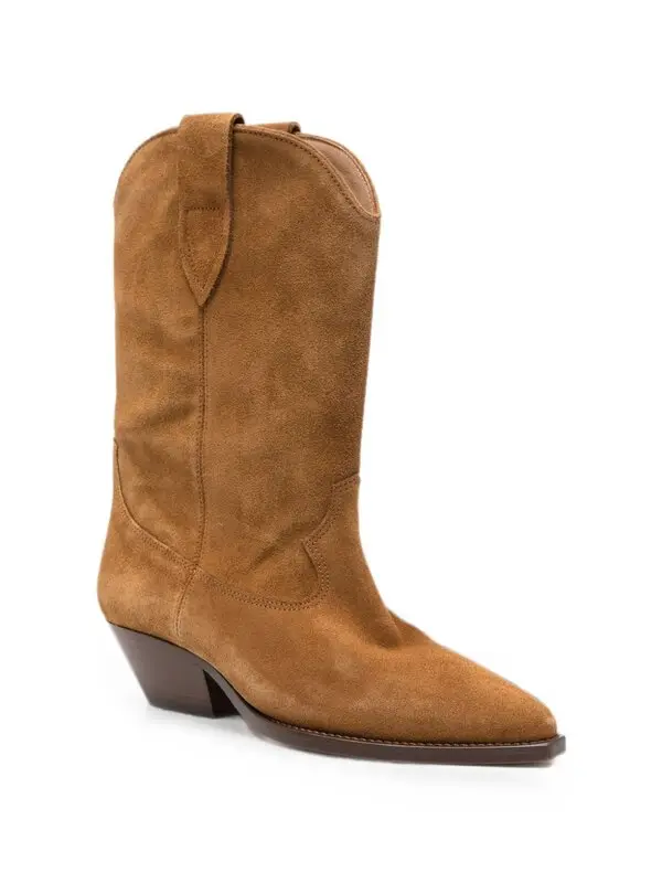 Isabel Marant Étoile Duerto Leather Boots - Brown