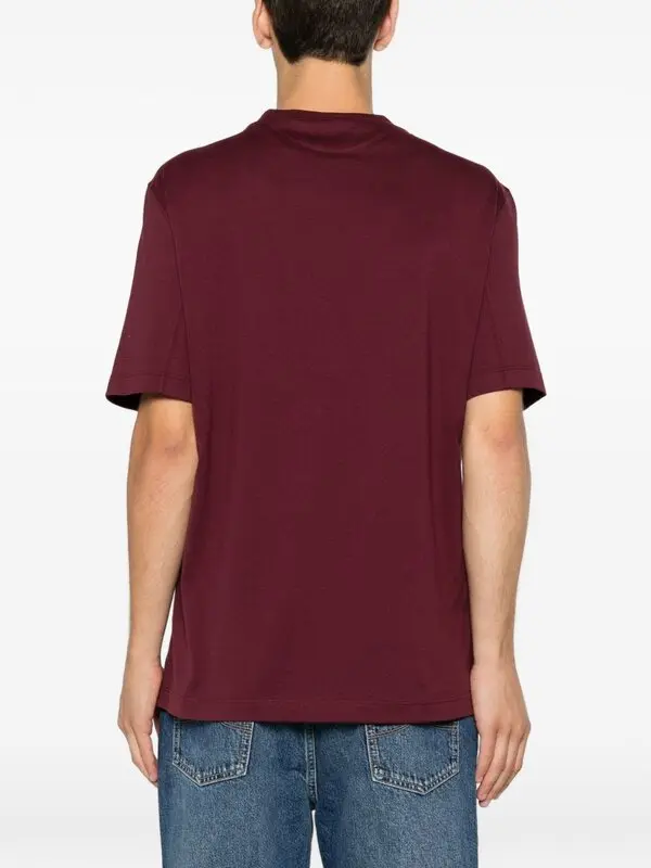 Brunello Cucinelli Logo Cotton T-shirt