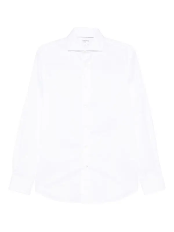 Brunello Cucinelli Cotton Shirt - White