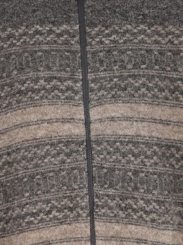 Brunello Cucinelli Wool Zip Cardigan