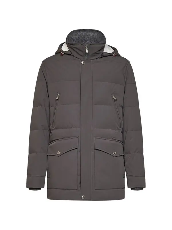 Brunello Cucinelli Hooded Down Jacket