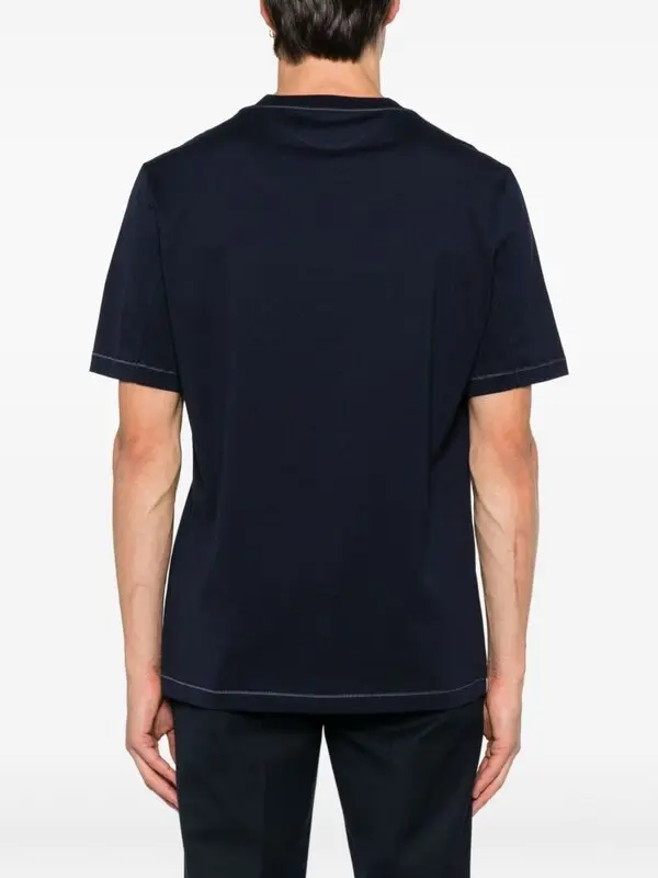 Brunello Cucinelli Logo Cotton T-shirt