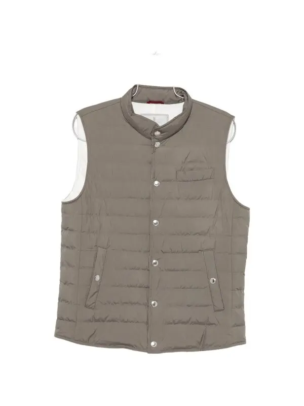 Brunello Cucinelli Padded Vest - Grey