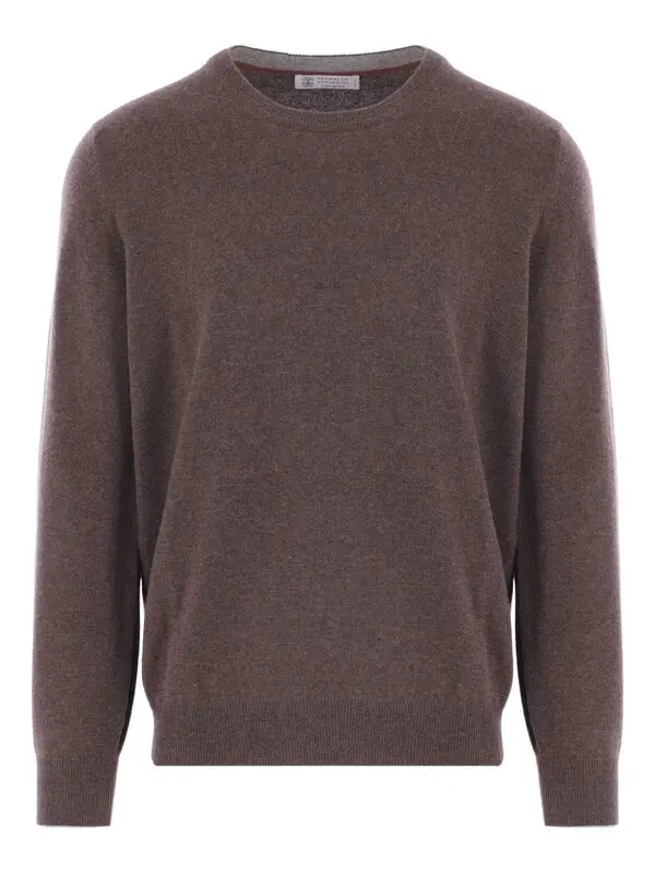 Brunello Cucinelli Cashmere Crewneck Sweater - Brown