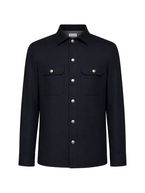Brunello Cucinelli Wool Shirt