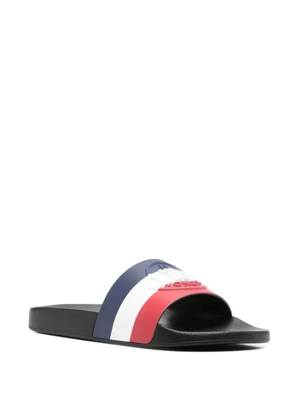 Moncler Logo Slipper Slides