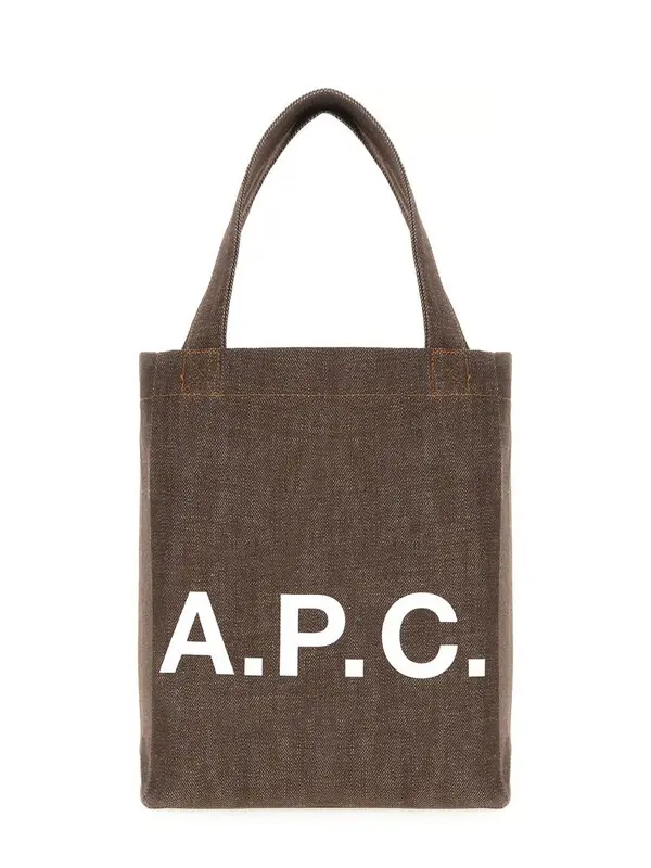 A.p.c. Lou Small Tote Bag - Brown