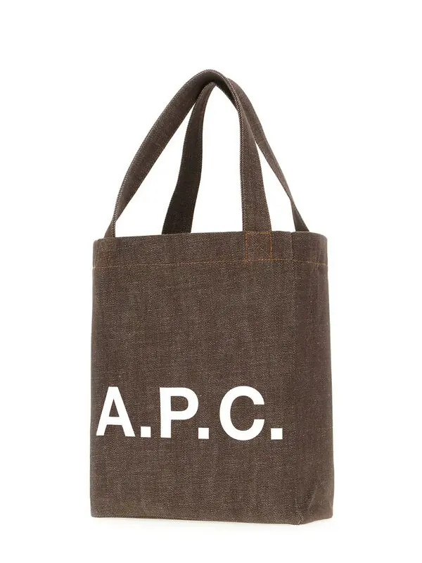 A.p.c. Lou Small Tote Bag - Brown