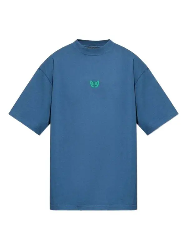 Balenciaga Laurel Classic T-shirt - Blue