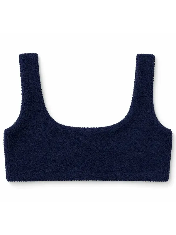 MC2 SAINT BARTH Naima Beach Bra - Blue
