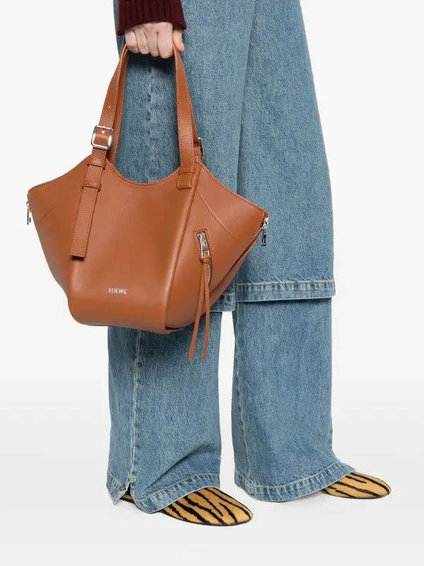 Loewe Hammock Leather Tote Bag