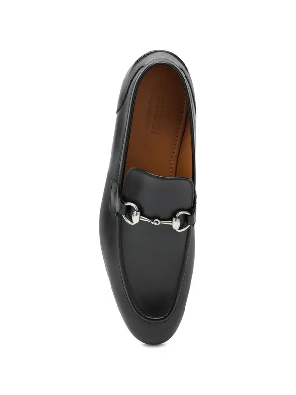 Gucci Jordaan Leather Loafers