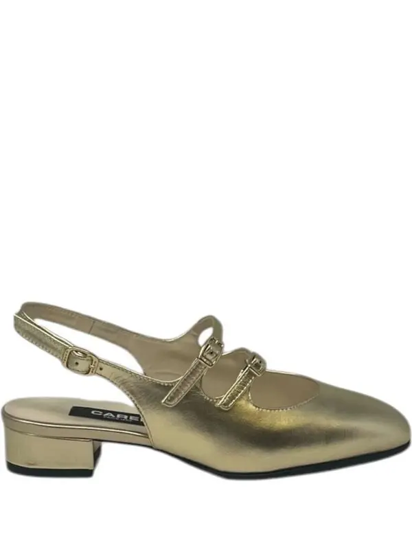 CAREL Peche Slingback Ballerinas - Silver