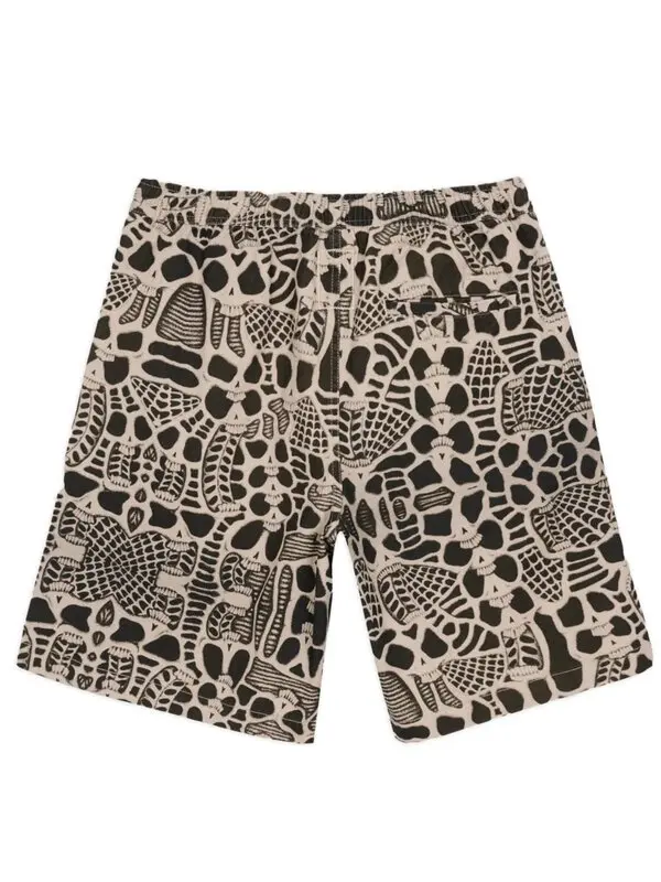 BRAIN DEAD Skull Climber Short - Beige