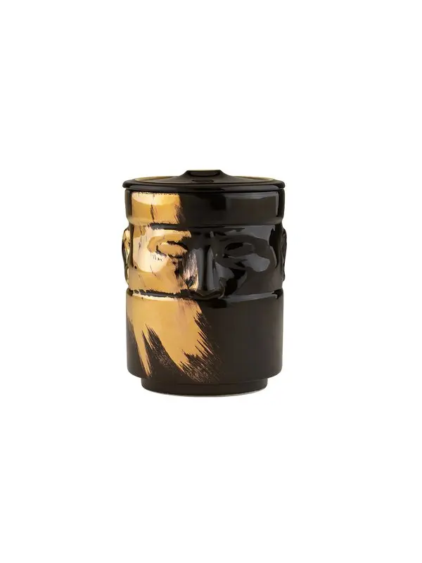 GINORI 1735 Lcdc Il Seguace Candle Holder - Black