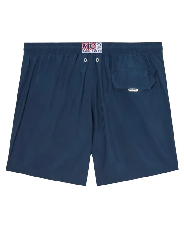 MC2 SAINT BARTH Pantone Lighting Swim Boxer - Blue