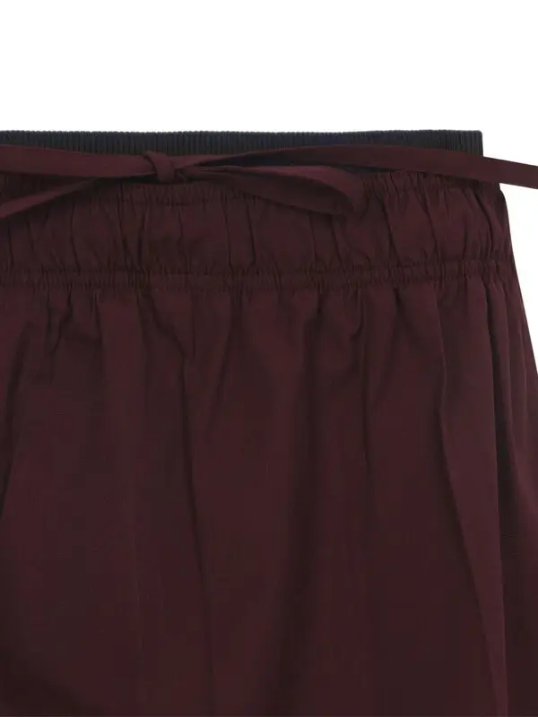 Prada Cotton Blend Midi Skirt